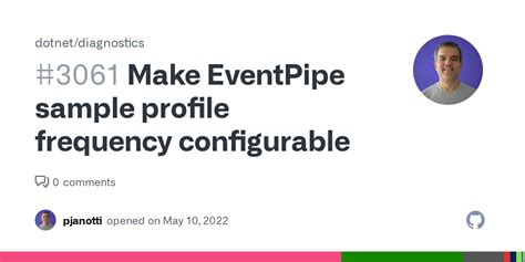Make Eventpipe Sample Profile Frequency Configurable · Issue 3061 · Dotnetdiagnostics · Github