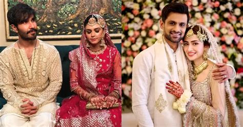 Pakistani Celebrities Who Got Married In Reviewit Pk