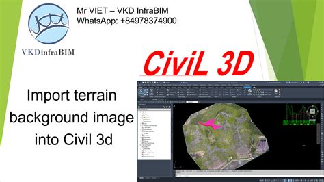 Import Terrain Background Image Into Civil 3d Autodesk Community