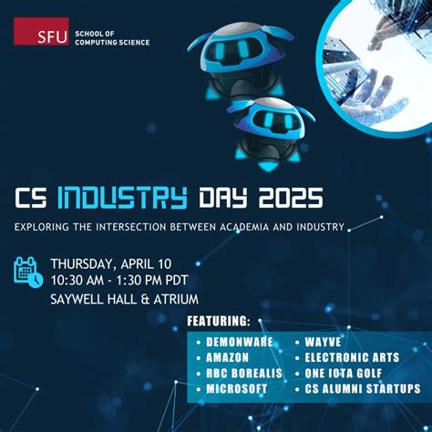 Sfu Computingscience Sfucomputing Csindustryday Sfu Professional Computer Science