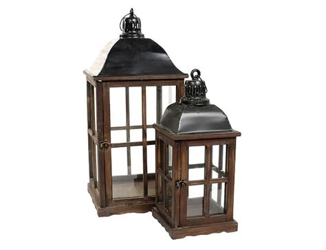 Фонарь СТАРАЯ ГОЛЛАНДИЯ, дерево, стекло, метал, 31х66 см