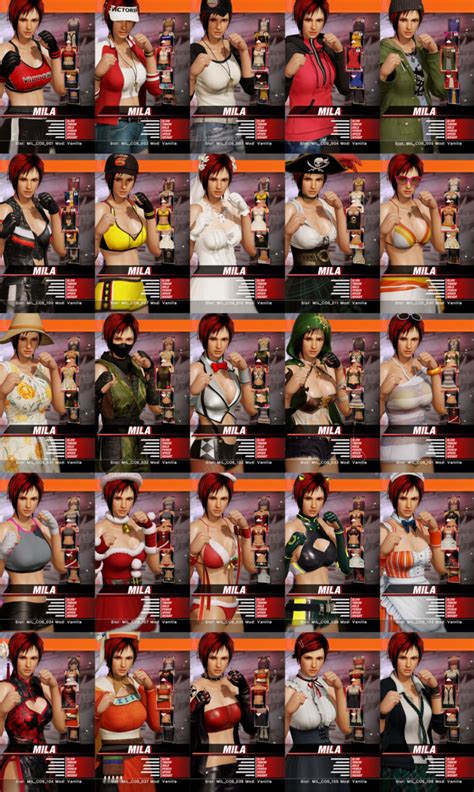 Resource For Modders Slot Map For Girls Dead Or Alive 6 Loverslab