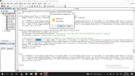 Sql I Cannot Use Query Def Object As A Variable In Access Stack