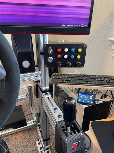 My First Attempt At A Button Box Rsimracing