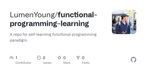 Github Lumenyoungfunctional Programming Learning A Repo For Self