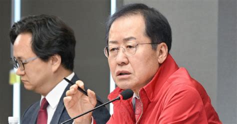 홍준표 이준석 역전 어렵고 장예찬은 정치 잘못 배워