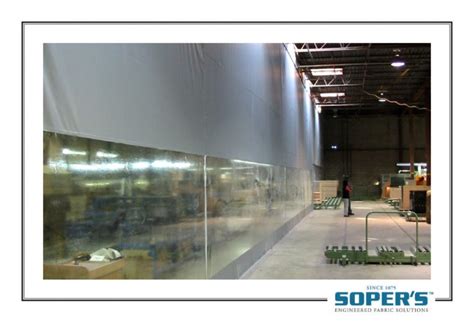 Softwall Partitions Retractable Weldingwash Bay Curtains Sopers