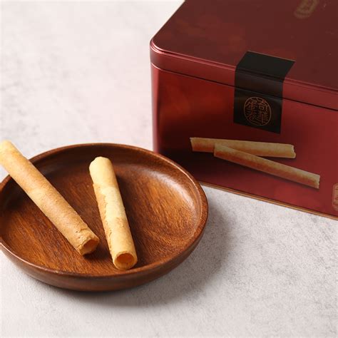 기화병가 홍콩 쿠키 맛집 기화병가 버터 에그롤 쿠키 틴케이스 쇼핑백 증정 위시버킷