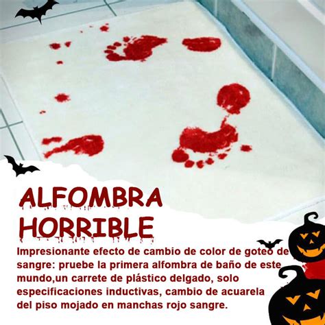 Alfombra De Baño Sangrienta De Halloween Smuksted
