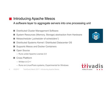 Introducing Apache Mesos Ppt
