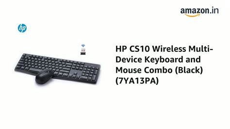 Pedir Prestado Etna Principalmente Hp Wireless Keyboard Mouse Kit Inclinarse Buzo No Quiero
