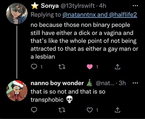 Transhomophobia On Twitter Not Being Attracted To Opposite Sex Non