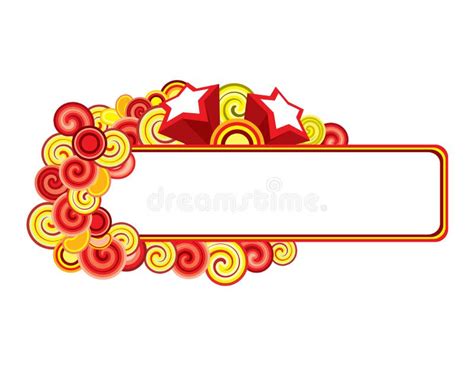 Red And Yellow Frame Picture Image