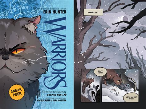 The Prophecies Begin Graphic Novel Book 2 Sneak Peek Warrior Cats