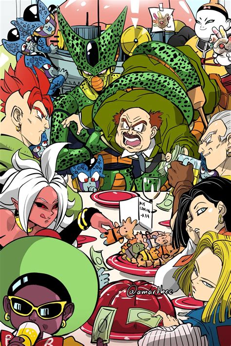 Android 18 Android 21 Majin Android 21 Cell Android 17 And 6 More Dragon Ball And 2 More