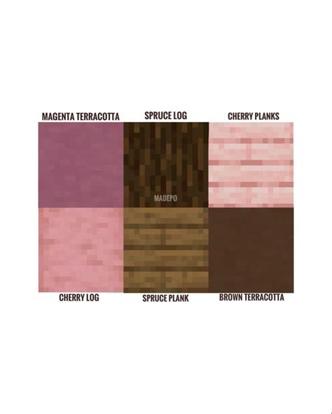 Different Shades Of Pink Brown And Purple Are Shown In This Graphic
