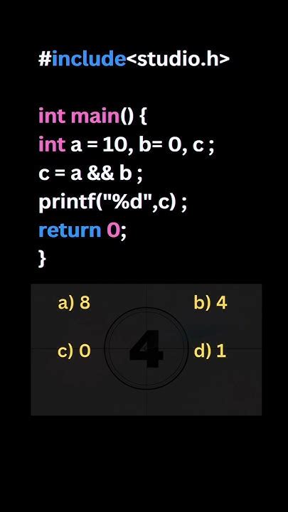 Can You Solve This C Puzzle 🤯 Coding Shorts Cprogramming