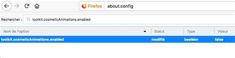 Désactivez Les Animations Cosmétiques De Firefox Avec About Config