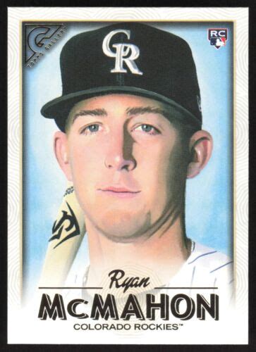 2018 Topps Gallery Ryan Mcmahon Rc 103 Colorado Rockies Ebay