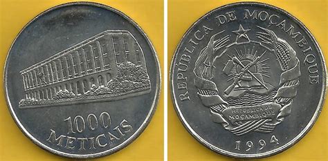 Moçambique 1000 Meticais 1994 Km 122 Nvmvs