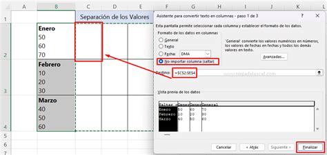 Texto A Columnas Con Ajuste De Texto En Excel Ninja Del Excel