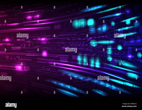 Abstract Background Electric Dashboard Connection Futuristic Technology