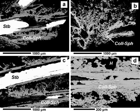 Bse Images Showing Specific Fabric Of Colloform Sphalerite Ac Download Scientific Diagram