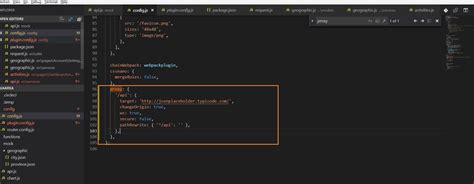 config 文件中配置proxy无效 Issue ant design ant design pro GitHub