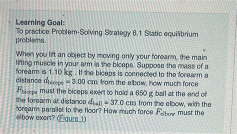 Solved Learning Goal To Practice Problem Solving Strategy