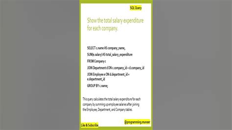 Sqlquery 11 Sql Shorts Youtube