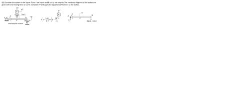 Solved Q Consider The System In The Figure T And F Are Chegg Com