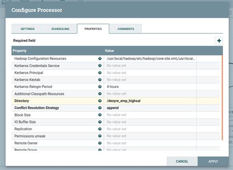 Convert Xlsx File To Csv And Store It Into Hdfs In Nifi