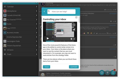 Context Sensitive Popup Kuloo