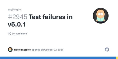 Test Failures In V Issue Mui Mui X GitHub Test Failures In V Issue Mui Mui X GitHub