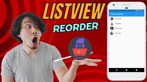 Flutter Value Key Reorderablelistview Flutter Tutorial 2023 Youtube