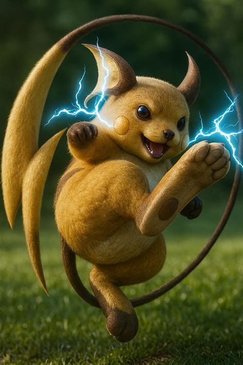 Pokemon Raichu Real Life 026 Pokémon Rpg O Pokemon Pokemon