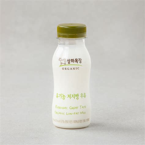 상하목장 유기농 저지방우유 180ml 배민 장보기∙쇼핑