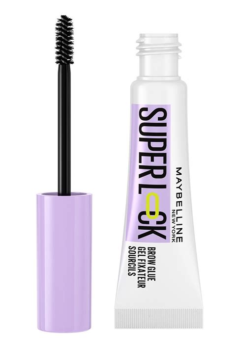 Super Lock Brow Glue Clear Eyebrow Gel Maybelline