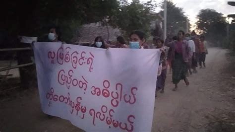 ရွှေရေကြည် သပိတ် စစ်ကြောင်း ဖက်ဆစ် စစ်တပ် တော်လှန်ရေး ချီတက် ဆန္ဒပ