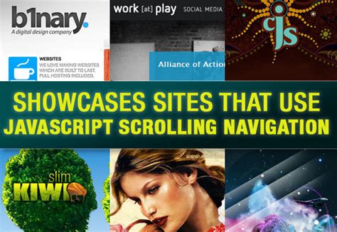 Ultimate Showcase Of Sites That Uses JavaScript Scrolling Navigation Perfectly
