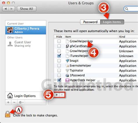 How To Control Startup Applications In Mac OS