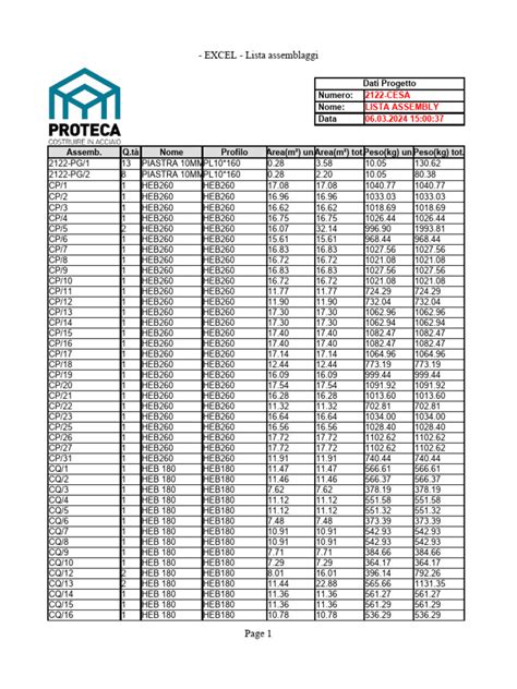 2122 Cesa Lista Assembly Pdf