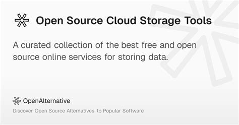 Best Open Source Cloud Storage Tools 2025
