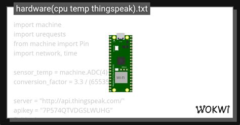Wifi Thingspeak Wokwi Esp32 Stm32 Arduino Simulator