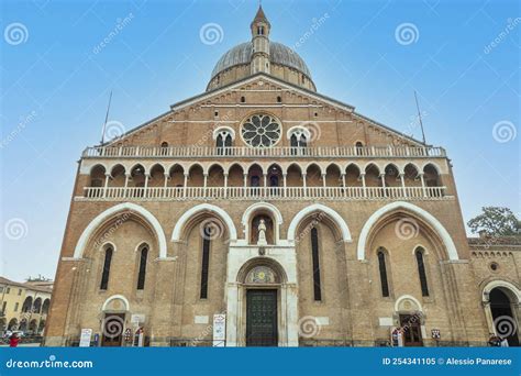 The Beautiful Basilica Of S Antonio In Padova Editorial Image Image