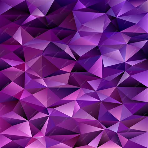 Free Vector Geometric Abstract Chaotic Triangle Pattern Background Mosaic Vector Graphic