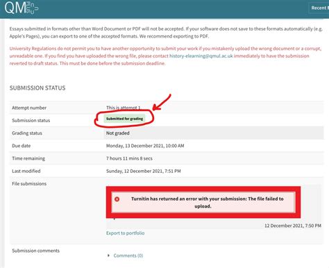 Turnitin Issues Dec 2021 Feb 2022 Technology Enhanced Learning Team