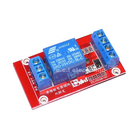 【uci電子】y 1路繼電器 高低電位通用板 單路繼電器模組 雙觸發 3v 5v 12v 24v 蝦皮購物