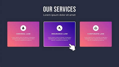 Responsive Animated Our Services Section Design Css Animation Youtube