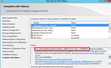 ”error While Enabling Windows Feature Netfx3 Error Code 2146498298 ” During Sql 2012 Installation